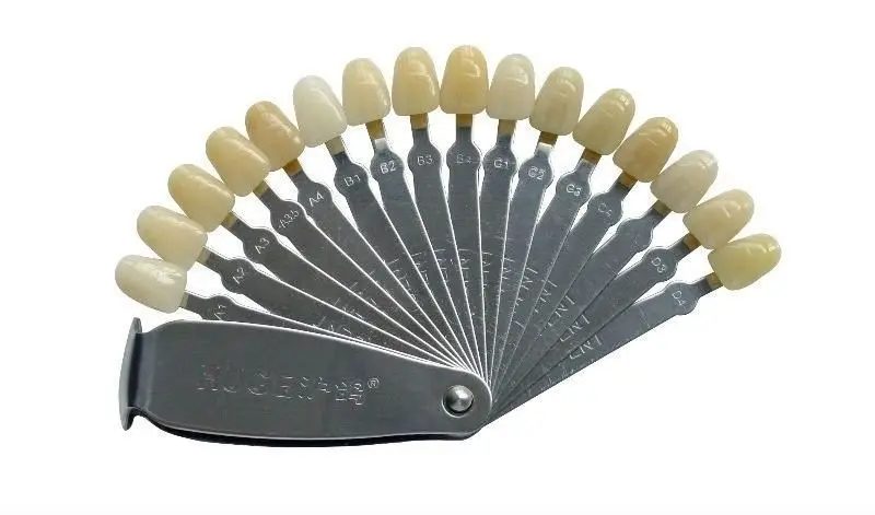 Dental HUGE 16 Coulour Shades Acrylic Teeth Shade Guide fit Vita Shade ...