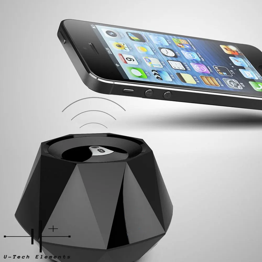 Bluetooth speaker diamond look english voice prompts portable bluetooth ...