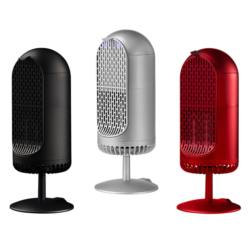3 In 1 Mini Electric Heater With Humidifier Cold Desktop Fan Winter ...