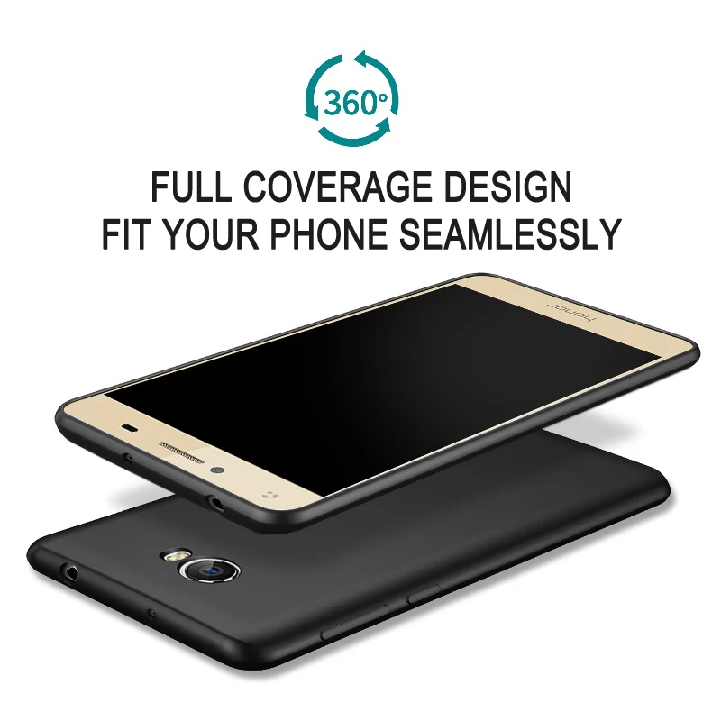 Huawei Y5 II Case 5.0 inch Full Body Frosted Silicone Soft Cover Case ...