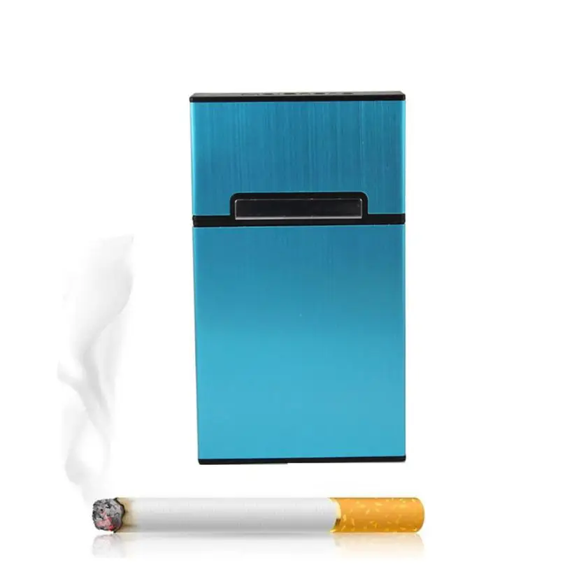 ashtray portable Smoking Cigarettes Aluminum Cigarette Case Cigar ...