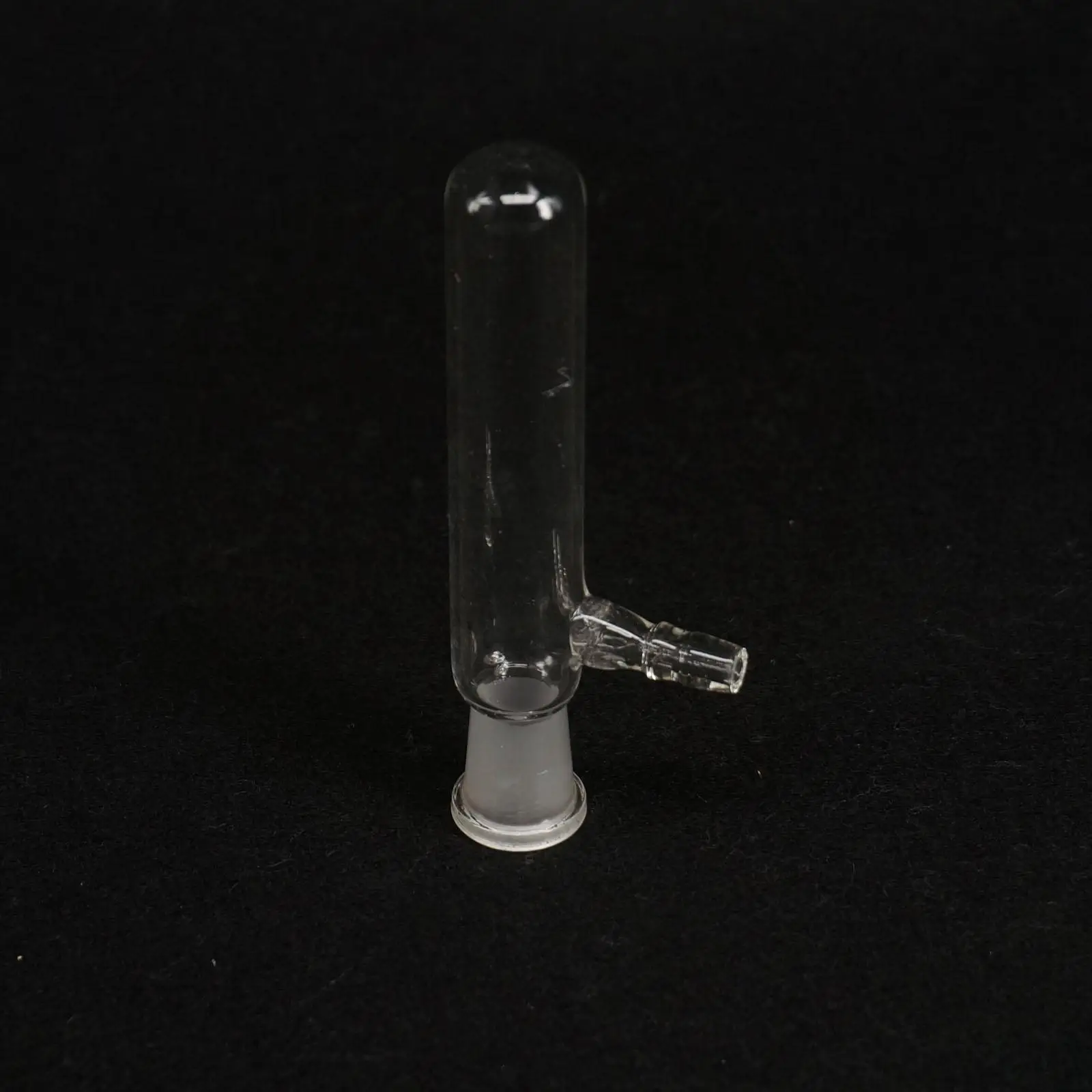 14/23 Ground Joint Glass Receiver With Hose/arm Round Bottom Test Tube ...