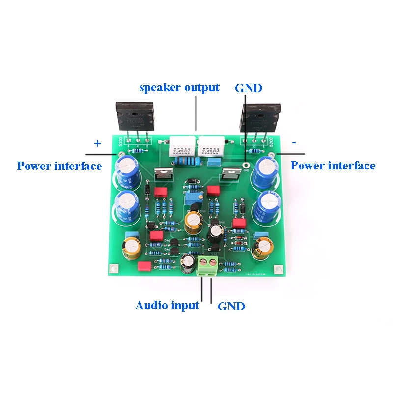 NAP140 усилитель мощности класса AB Усилитель Аудио плата 80 Вт 1,0 ...