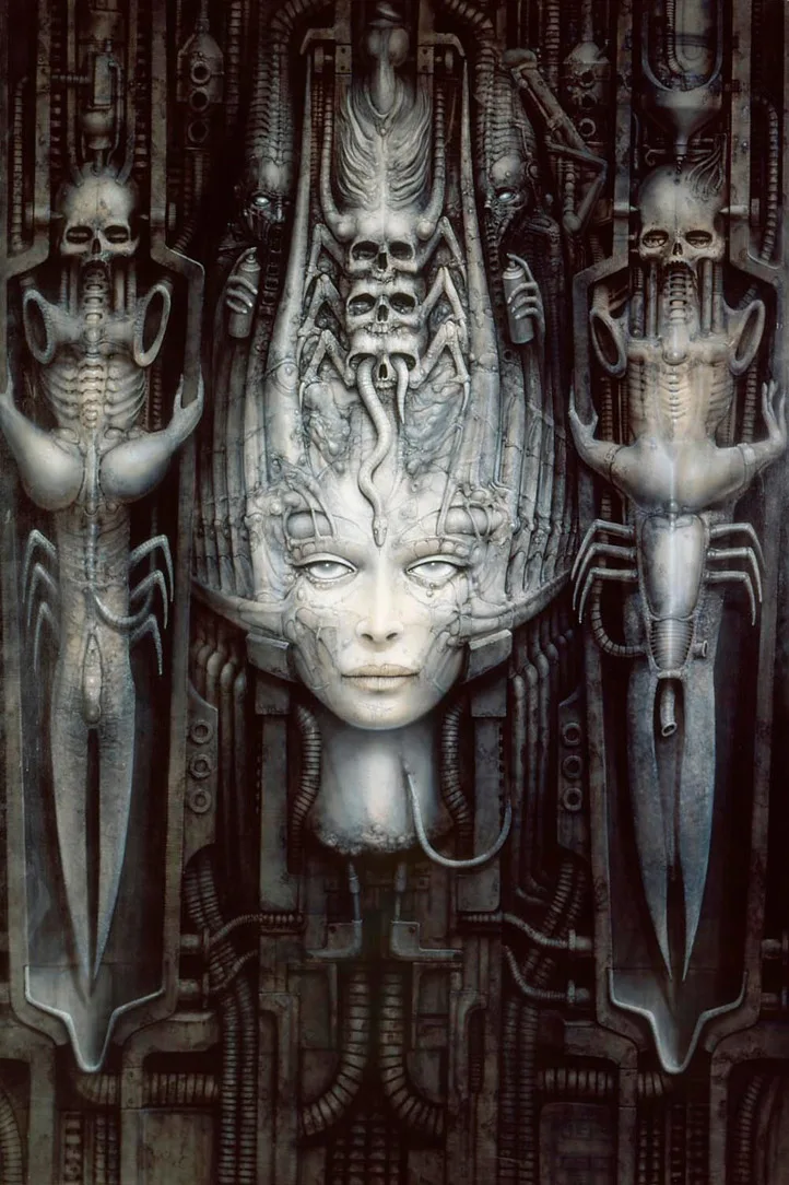 3137 Art Hr Giger Li II Classic Wall Sticker Art Poster For Home Decor ...
