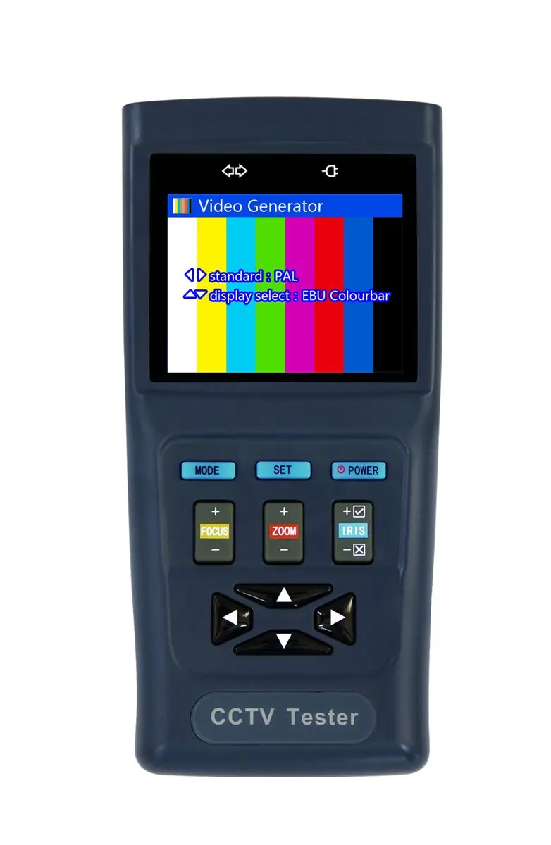 security Tester, CCTV PTZ Security Camera Tester, 2.8" LCD Display ...