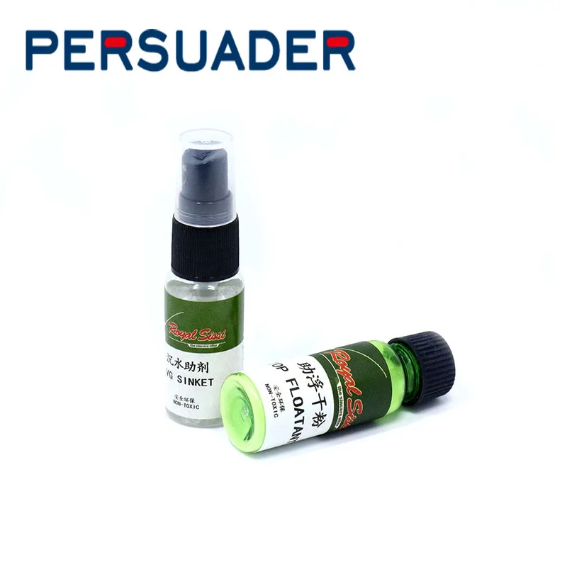 PERSUADER 1bottle floatant powder or sinket silicone based additive fly ...