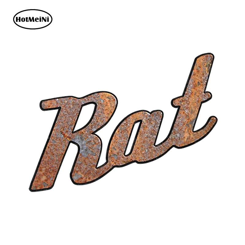 HotMeiNi Car Styling Car Sticker Waterproof Rat Rod "Rat" Decal Vintage ...