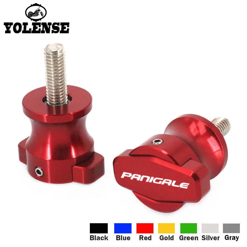 Motorcycle CNC Frame Stands 6MM Screws sliders Swingarm Spools Slider ...
