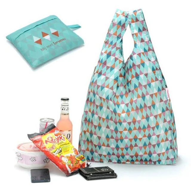 Eco foldable shopping bag large capacity portable printing bags ...