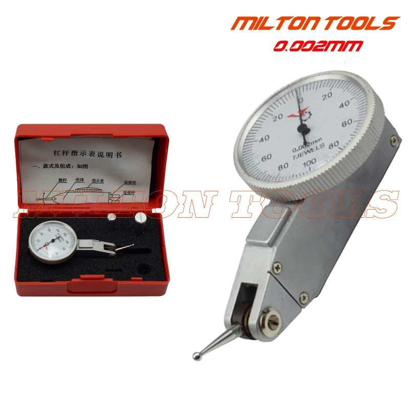 0-0.2mm 0.002mm 7jeweld Miron Dial Test Indicator 0-0.8mm 0.01mm Dial ...