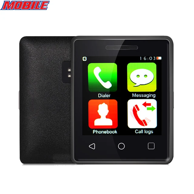 Super Mini cell phone MTK2502 1.54 Inch 2.5D screen Bluetooth 4.0 Quad ...