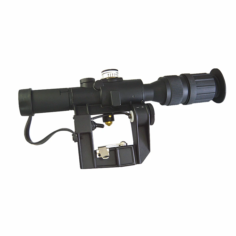 FIRECULB Tactical Dragunov Red Illuminated 4x24 SVD First Focal Plane ...