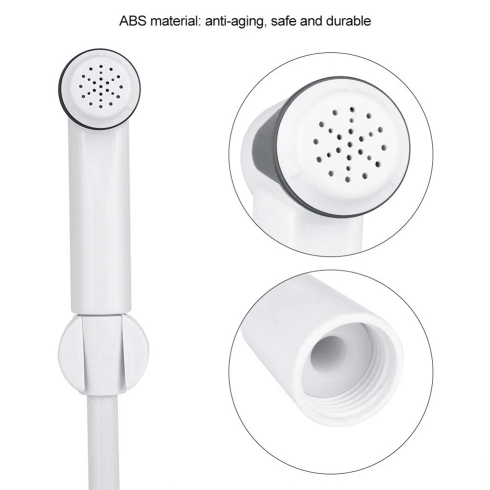 Handheld Bidet Sprayer Set Shattaf Tool Portable Abs Personal Hygiene ...