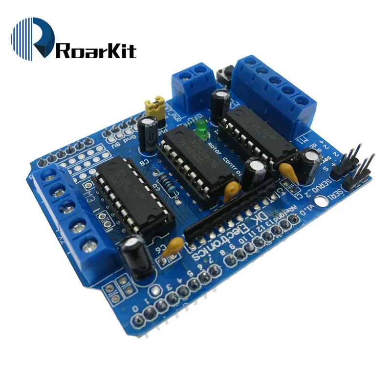 10pcs/lot Motor driven expansion board L293D motor control shield ...