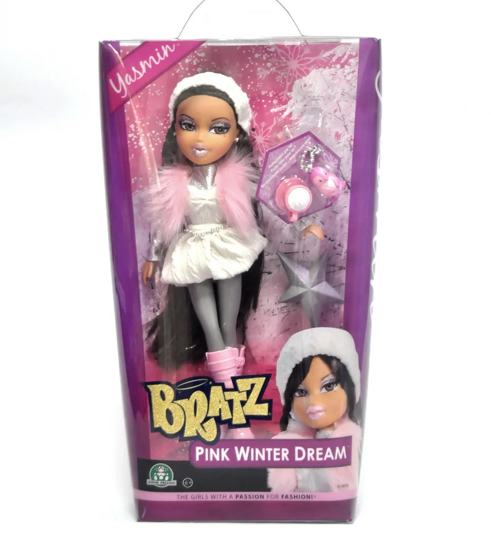 NIB BRATZ Pink Winter Dream 2012 Yasmin DOLLS-in Dolls from Toys ...