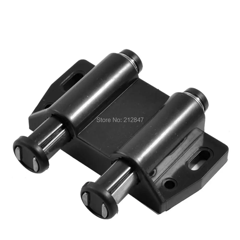 Black Double Magnetic Round Head Catch Latch for Cupboard|magnetic ...