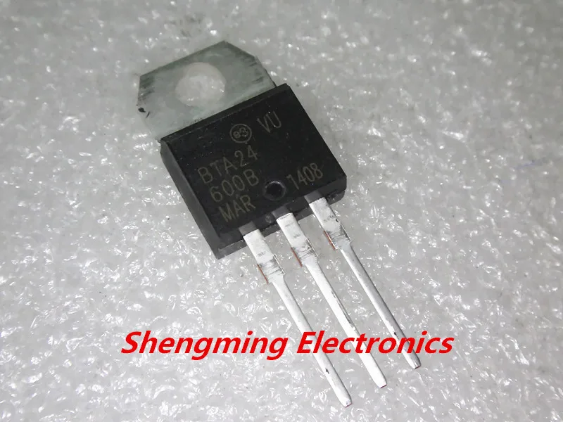 50pcs BTA24 600B BTA24 TO 220 transistor-in Transistors from Electronic ...