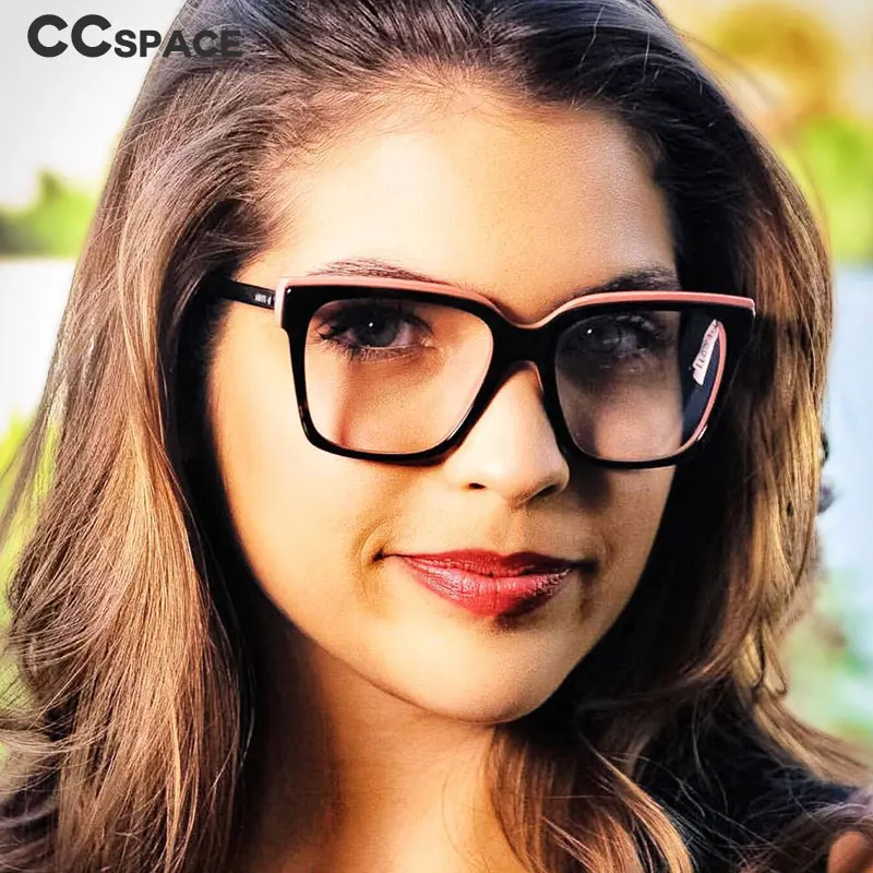 Square Cat Eye Glasses Frames Men Women Optical Fashion Computer Glasses 45700 In Mens Eyewear