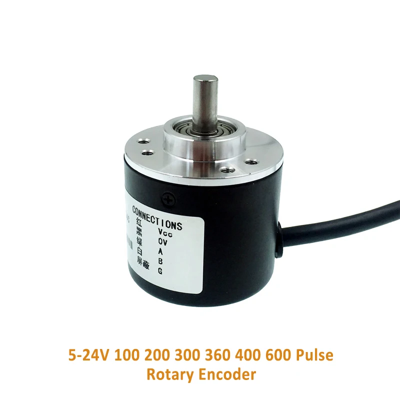 100 200 300 360 400 600 Pulse Incremental Optical Rotary Encoder Ab Two ...