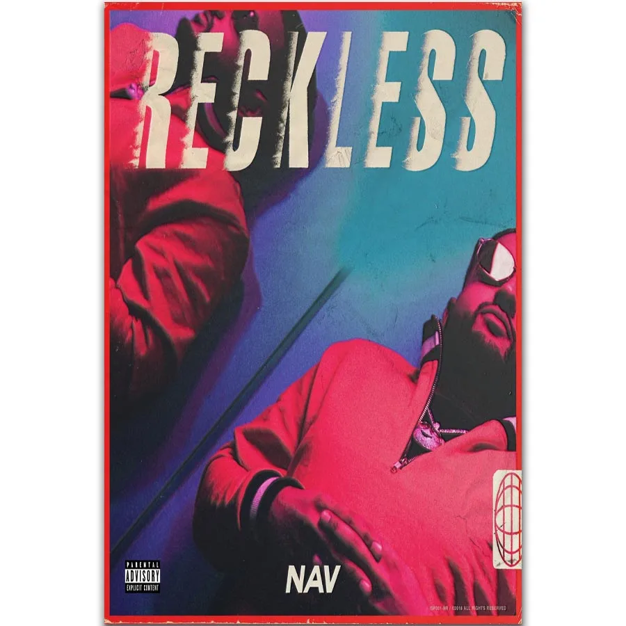 FX421 Nav Reckless Hot New 2018 Rap Hip HOP Music Group Album Cover ...
