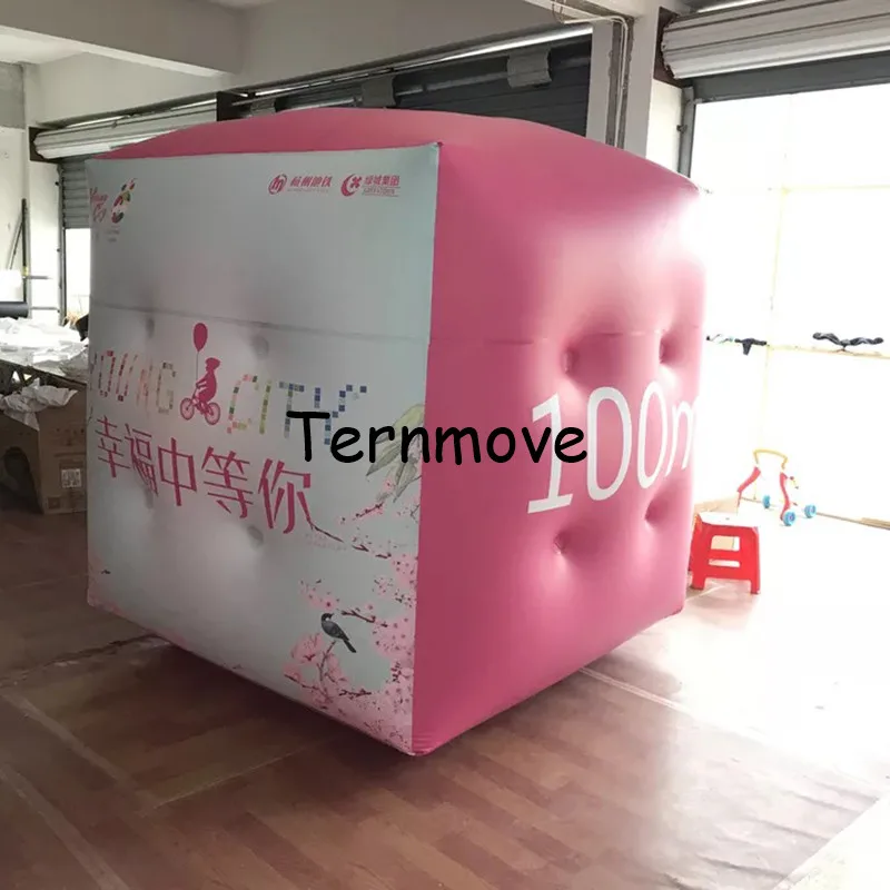 Inflatable Helium Cube Balloon giant Square Ball For Advertising ...
