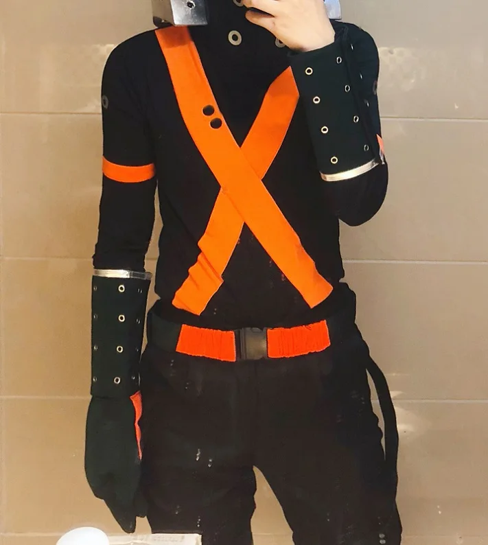 Customize Katsuki Bakugo Winter Hero Costume Cosplay Buy - AliExpress ...