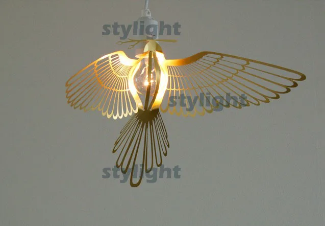 Hommin Bird lamp pendant light modern design bird lighting suspension ...
