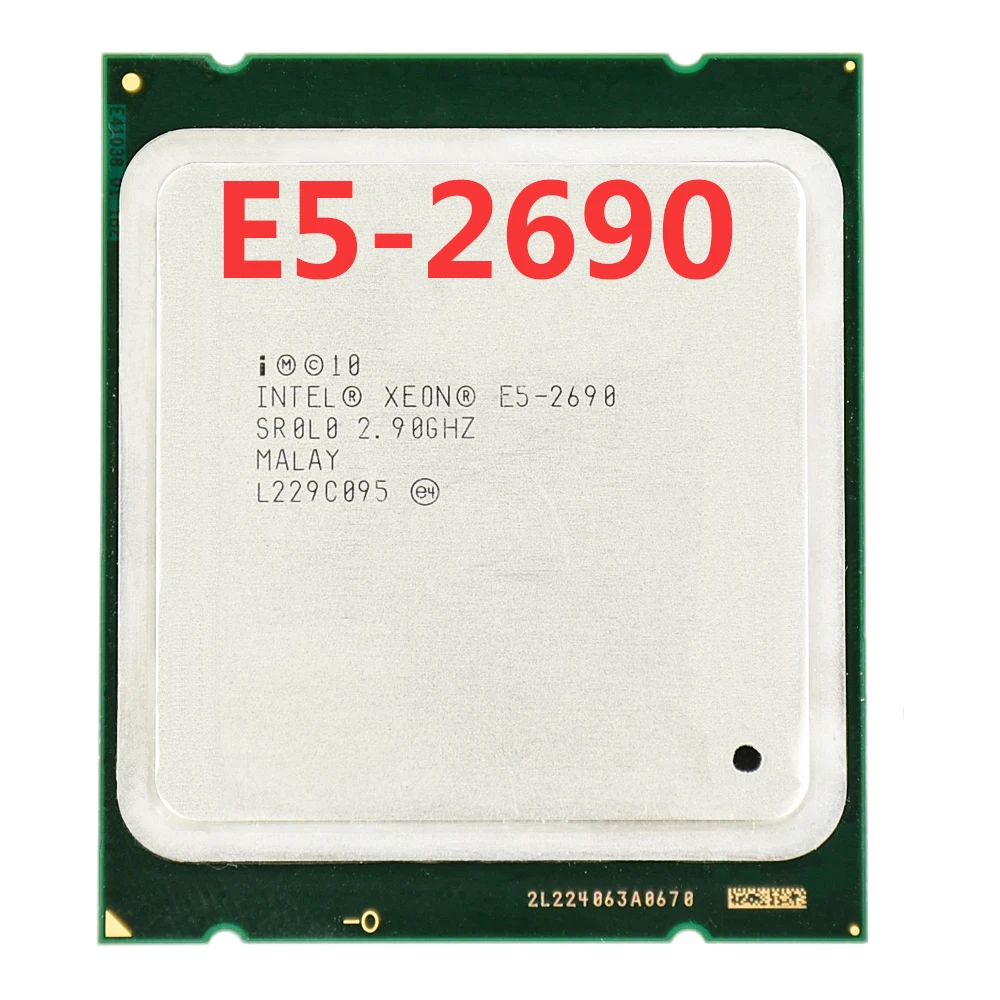 Original Intel Xeon E5-2690 2.90GHZ 135W 8-CORE 20M E5-2690 LGA2011 ...