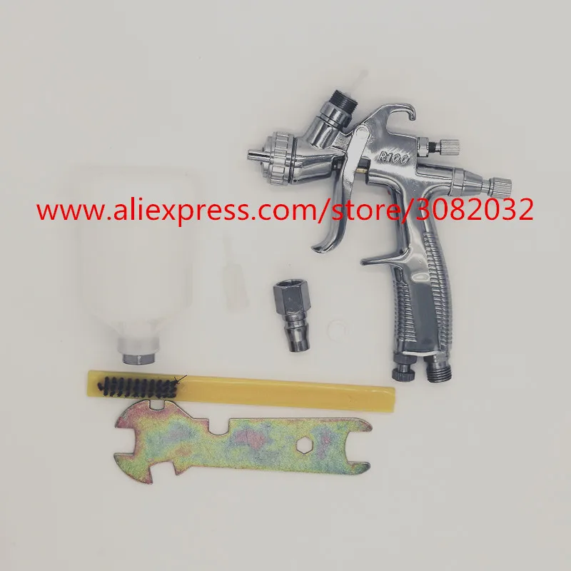 Professional-LVLP-Spray-Gun-R100-Air-Spray-Gun-1-0MM-Nozzle-Mini-Air ...