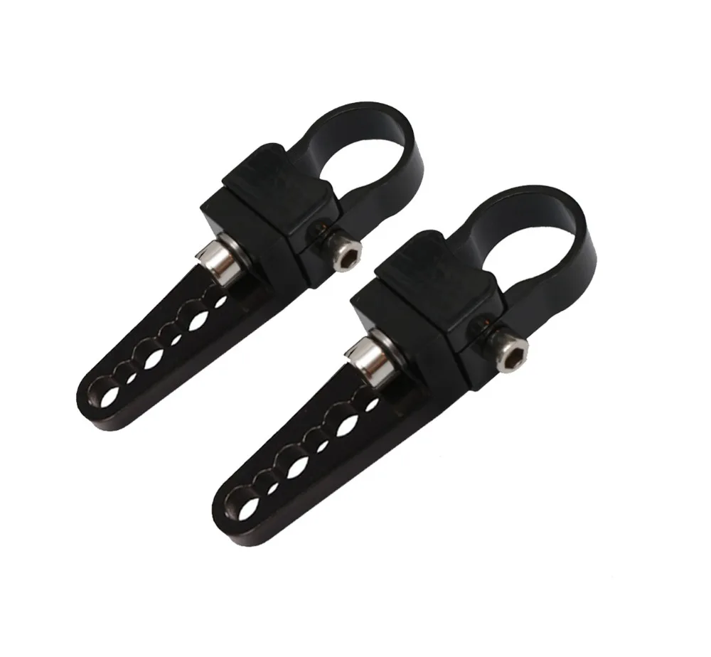 2pcs 1" Inch 25mm Rigid Bullbar Tube Roll Mounting Brackets Clamps Tube ...