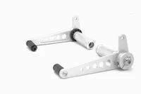 Cafe Racer Footpegs (Black|Chrome) - Cafe Racer Garage