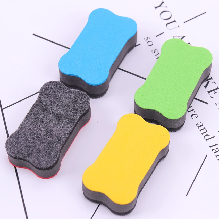 Office Business & Industrial 1PC Bone Blackboard Eraser Magnetic White ...