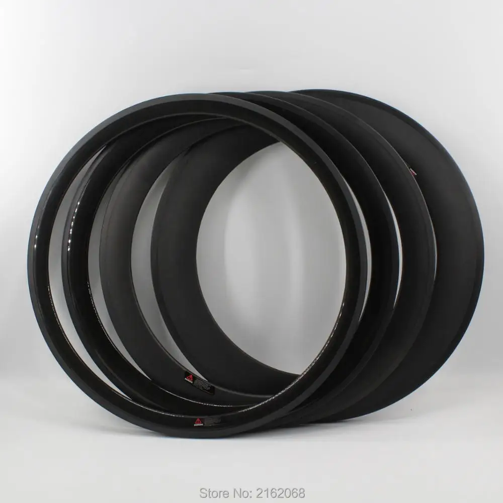 Newest lightest 700C 38 50 60 88mm tubular rims Road bicycle 3K UD 12K ...