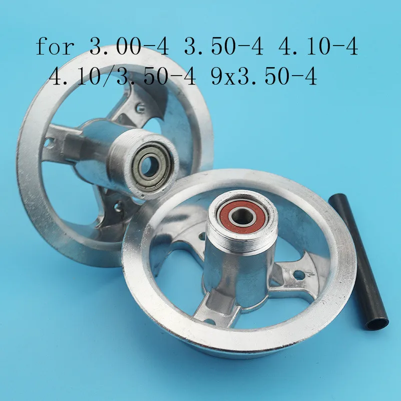 4 inch scooter rims aluminum wheel hub for 3.00 4 3.50 4 4.10 4 4.10/3. ...
