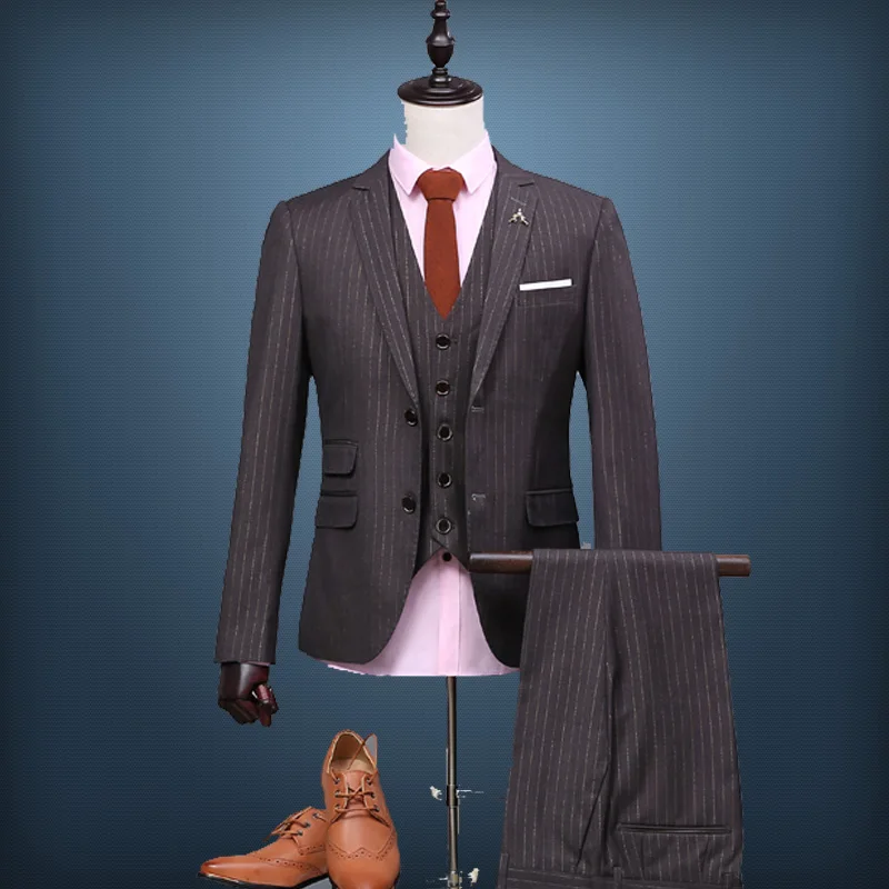 Online Buy Wholesale pinstripe suit from China pinstripe suit ...