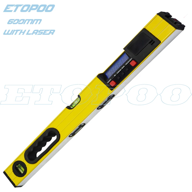 600mm 24inch Digital spirit Laser Level 0 600mm LCD display digital ...