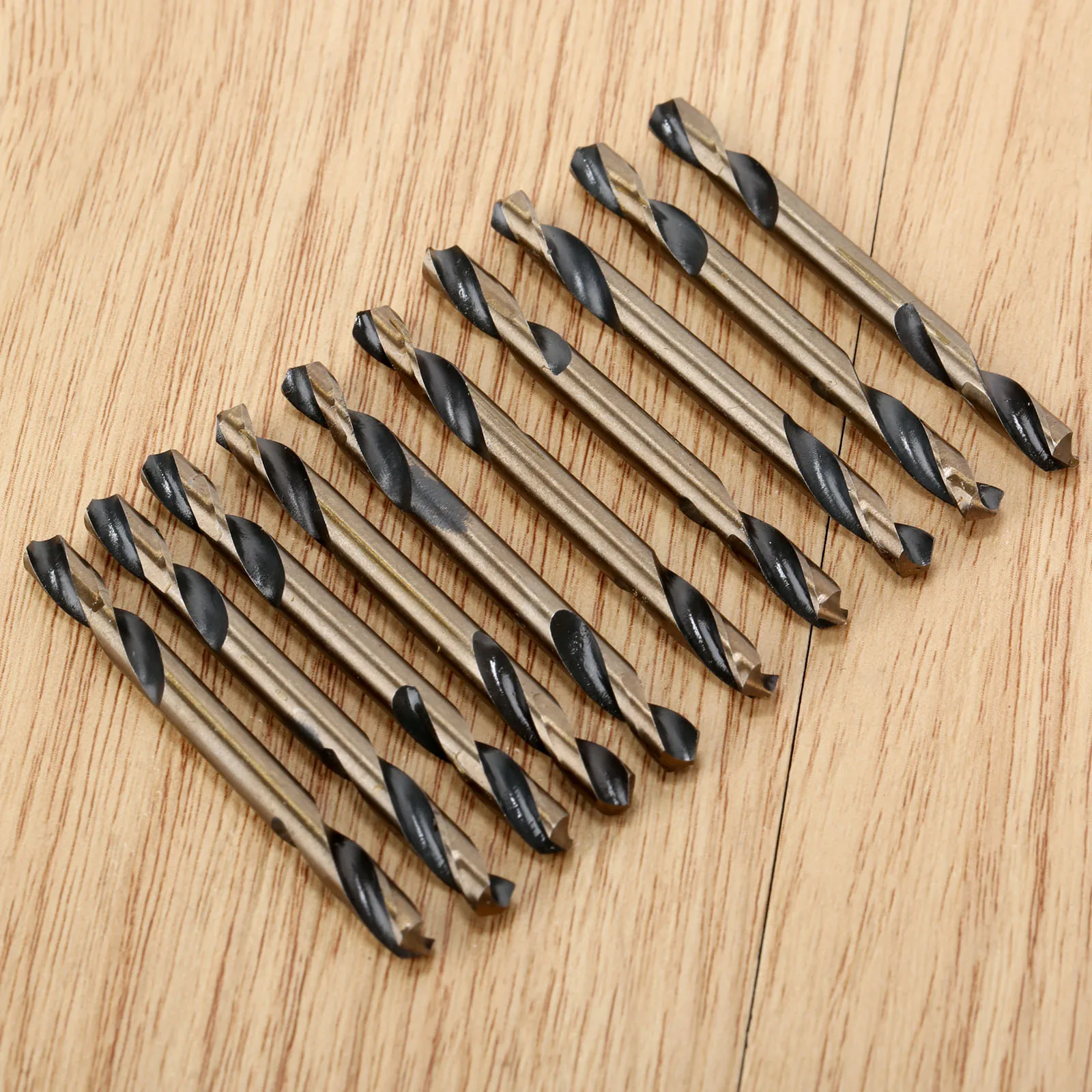 10Pcs 4.2mm Dia HSS Double Ended Twist Drill Bits Tools Set Power Tools ... 10Pcs 4.2mm Dia HSS Double Ended Twist Drill Bits Tools Set Power Tools ...