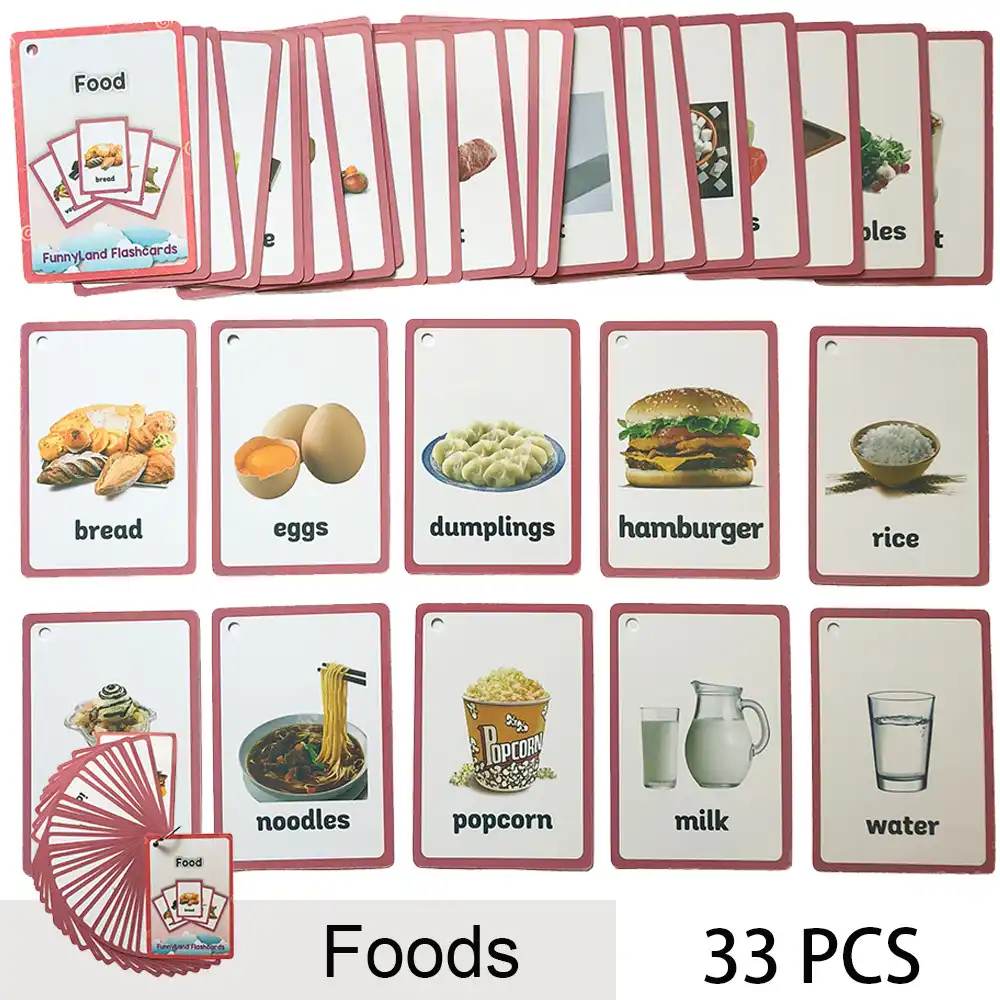 26 Categories 760 Cards Kids Learn English Word Card Falshcards ...