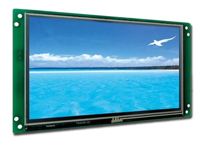 E070C06 7 inch serial LCD 800*480 touch screen TFT LCD module color ...