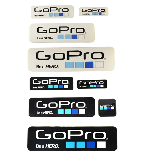 Go Pro Accessories Hero 5 Labels Gopro Hero 3 Icon Adhesive Stickers ...