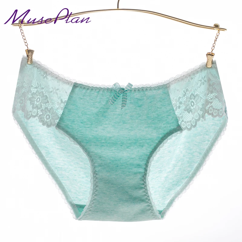 Bragas de encaje ropa interior de algodón para mujer, bragas sexy sin ...