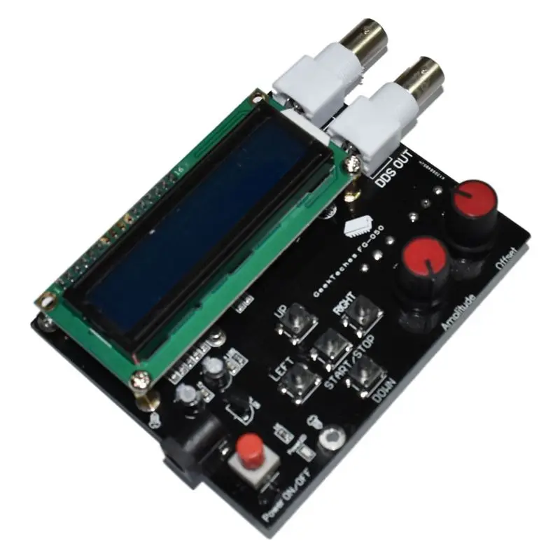 Low Frequency Dds Function Signal Generator Module Sine Square Triangular Wave Blackandgreenandwhite 5965