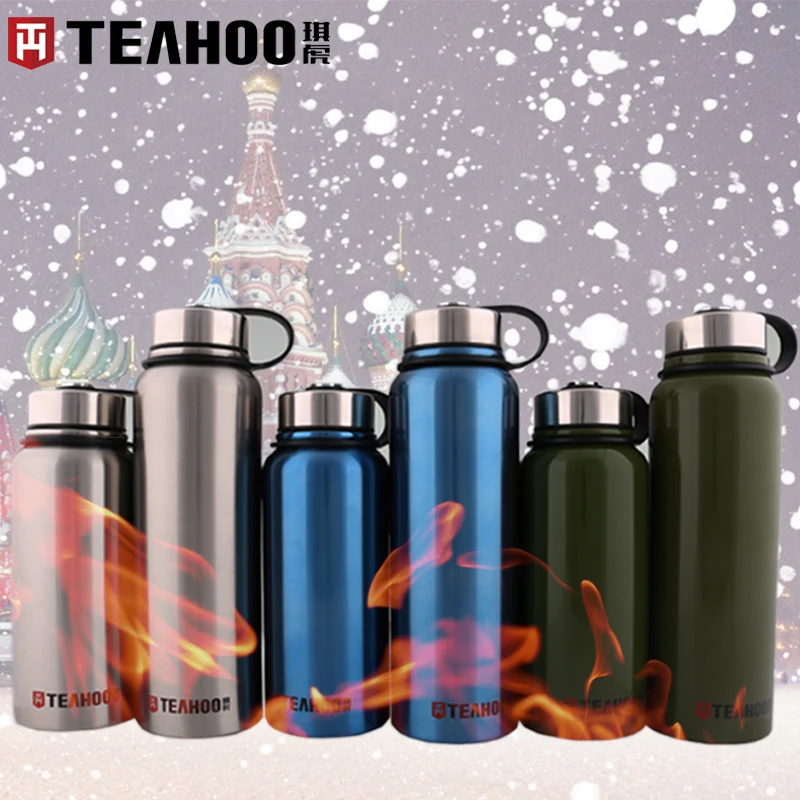 Teahoo Brand Thermos Vacuum Cup Water Bottle Stainless Steel Vacuum ...
