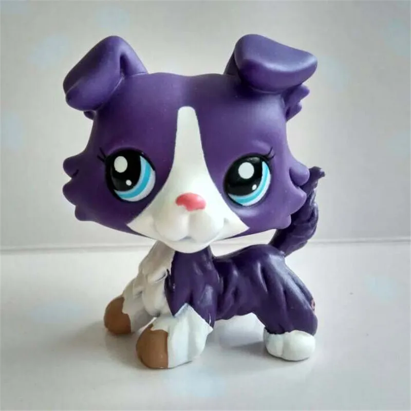 Lps Pet Shop Toy Shorthair Cat Dog Great Dane Black White Stripe Cocker ...