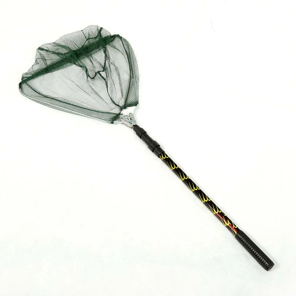 170cm/190cm Fishing landing Net Retractable Telescoping Landing Net ...