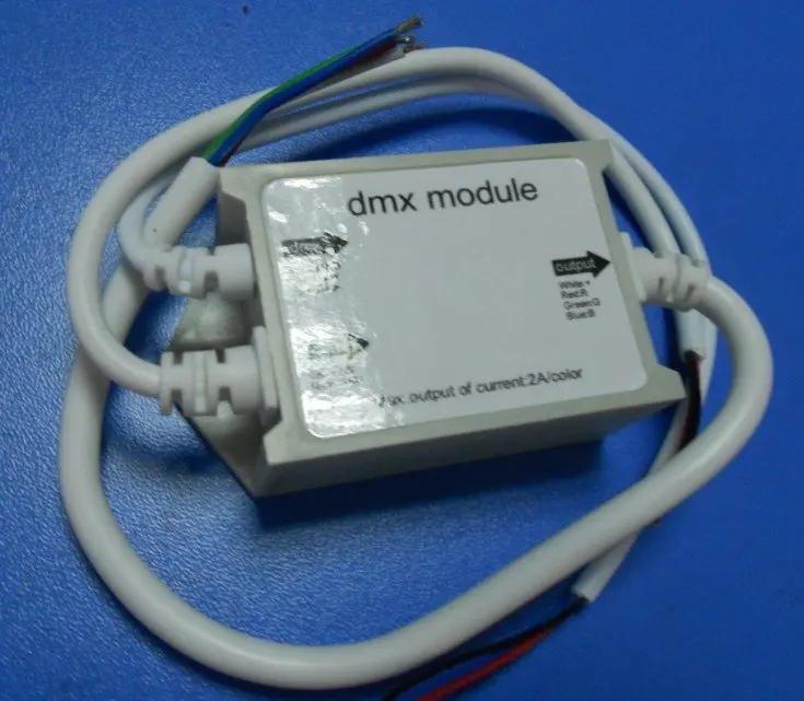 DMX 512 Module & decoder;DC5V input;P/N:LN DMXMODEL 3CH 5V|modulating ...