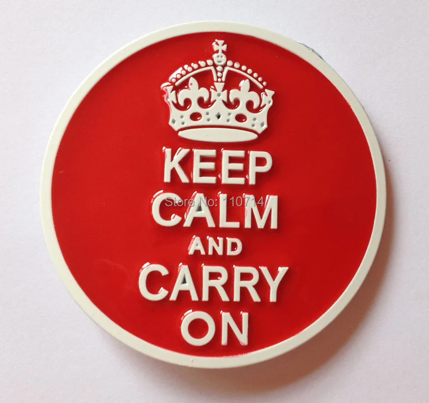KEEP CALM AND CAPPY ON Belt Buckle SW-B2021 brand new condition ...