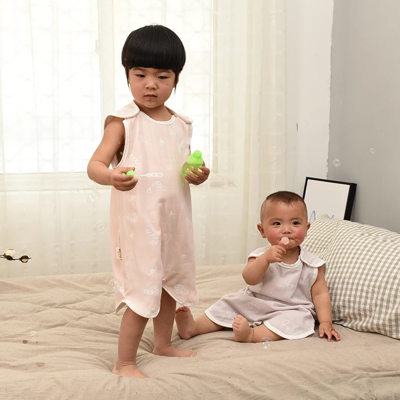 100 cotton sleeveless baby blanket sleepers cute types for spring and ...