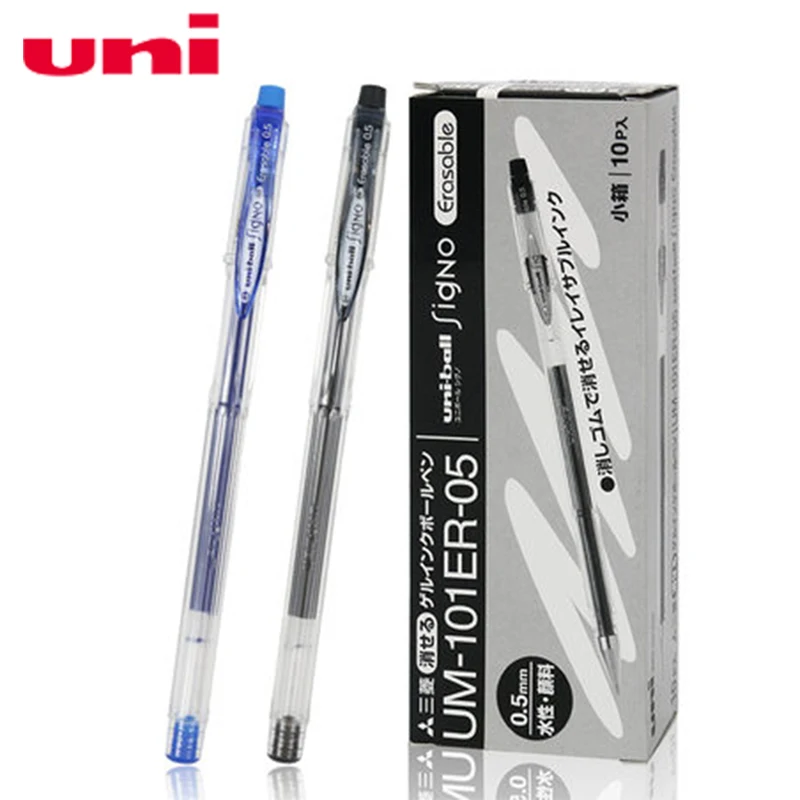 4 Pcs/lot Mitsubishi Uni Um-101er 0.5mm Erasable Gel Pens Student ...