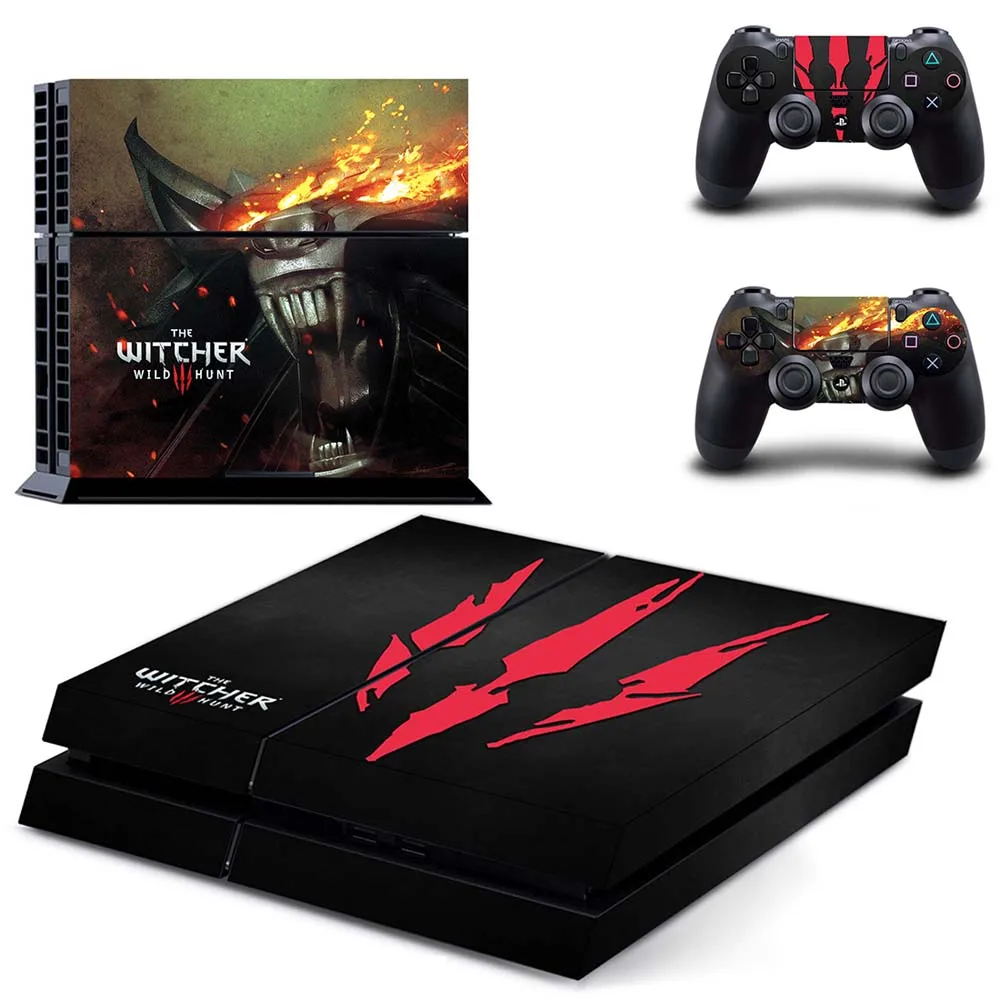 The Witcher PS4 Skin Sticker Vinyl Cover Decal - ConsoleSkins.co